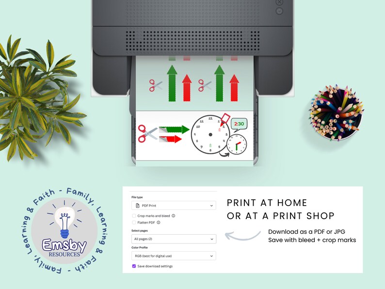 Telling the Time Preschool Learning, Preschool Printables, Clock ...