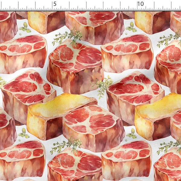 Meat Fabric - Etsy