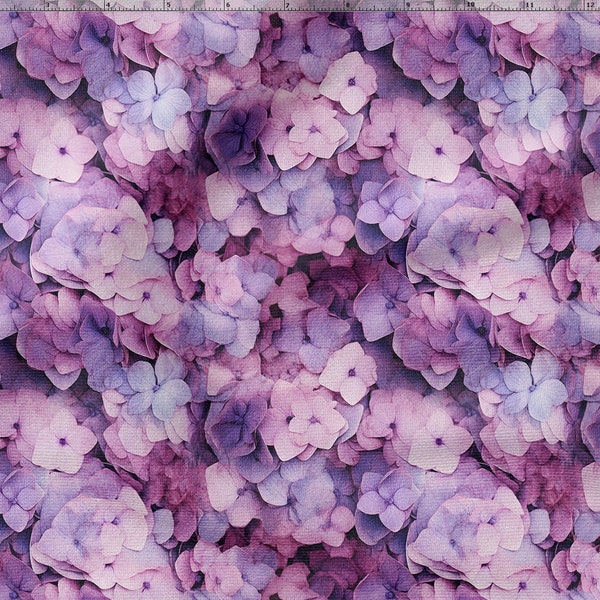 Hydrangea Fabric - Etsy