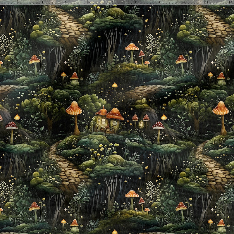 Forest Fabric - Etsy