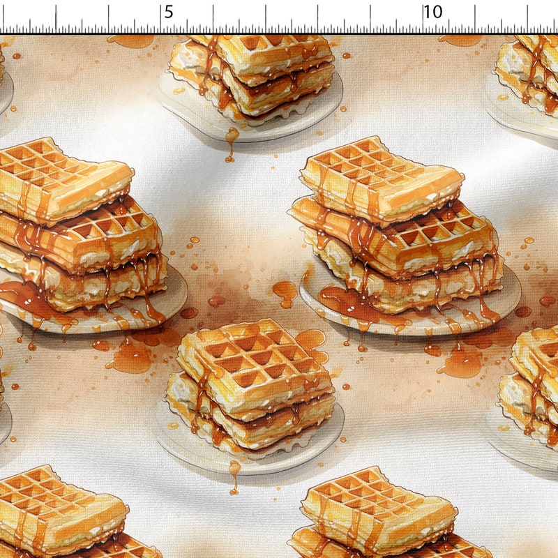 Waffle Linen Fabric - Etsy