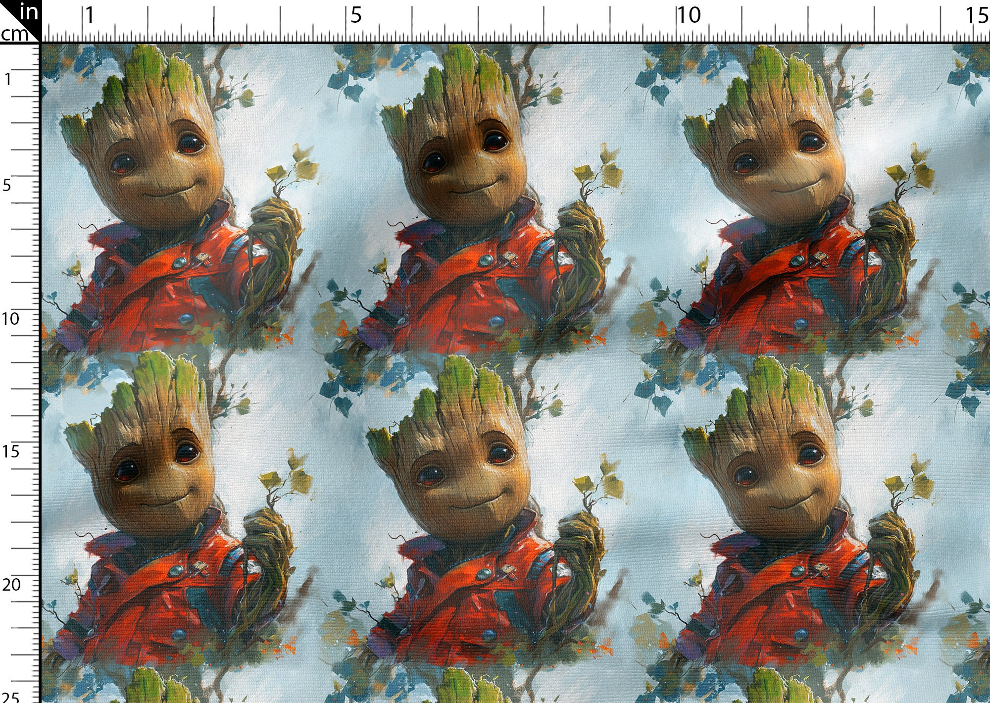 Cartoon Fabric Movie Character Printed Fabric, Movie Charakter Cotton ...
