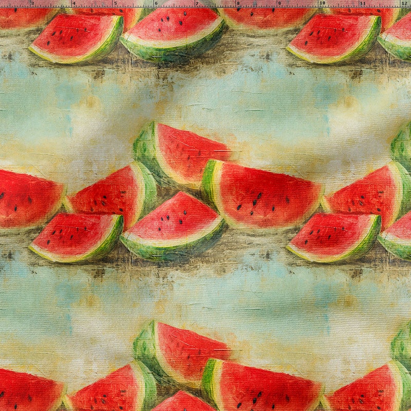 Watermelon Fabric - Etsy