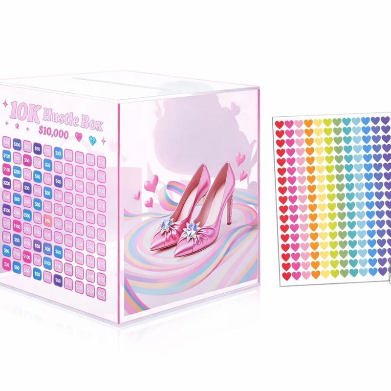 Money Saving Acrylic - Etsy