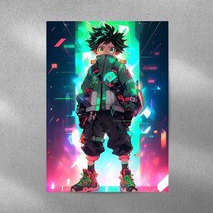 Epic Deku Manga Poster Modern Design Print High Quality Wall Art ...