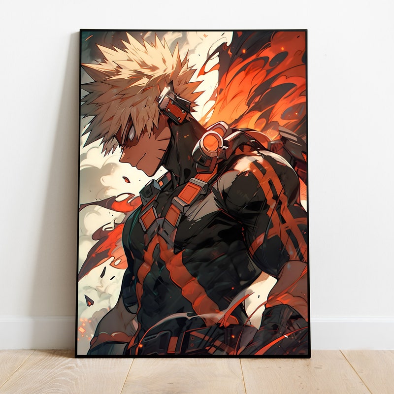 Bakugo Poster - Etsy
