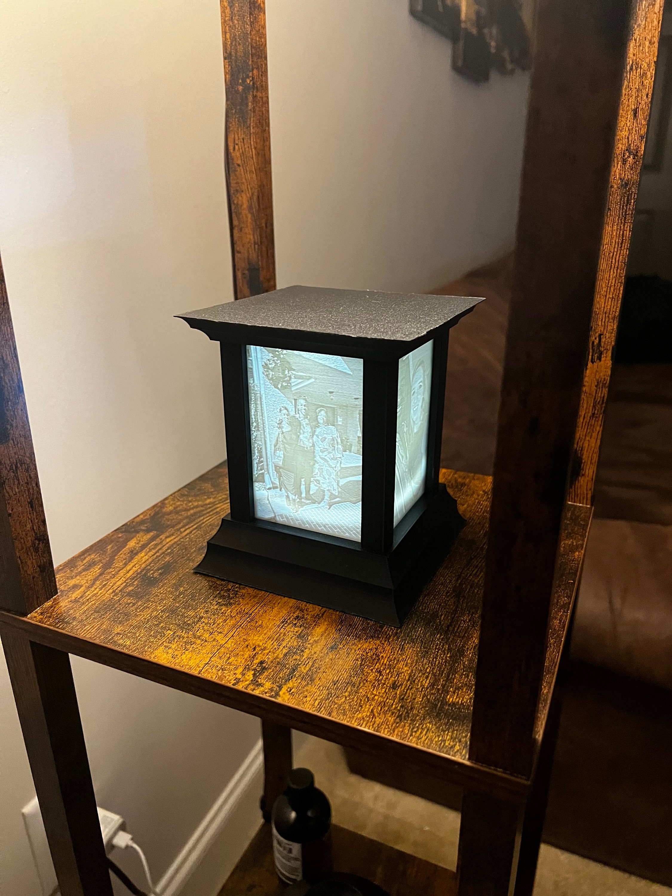 Custom 3D Printed Lithophane Box Personalized Photo Light Box Gift - Etsy