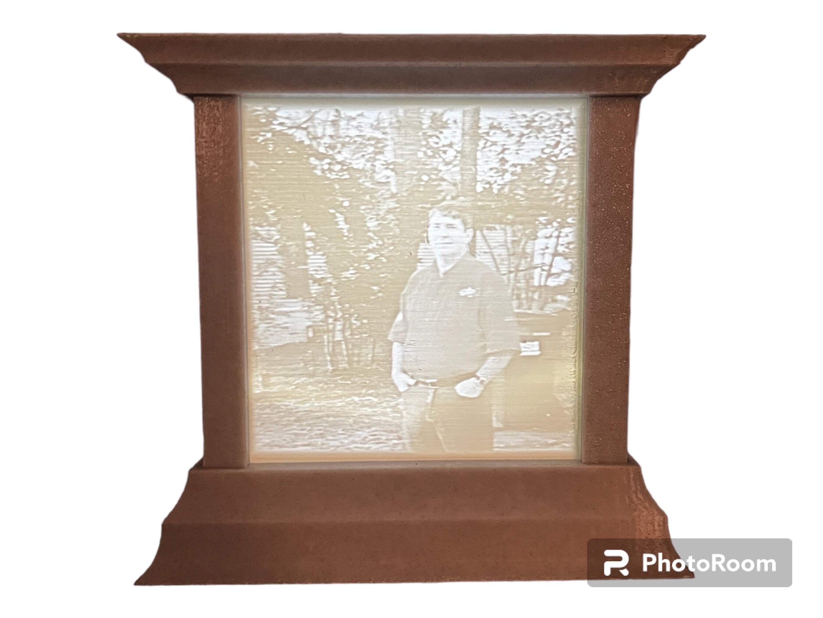 Custom 3d Printed Lithophane Box Personalized Photo Light Box T Etsy