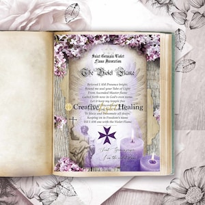 Violet Flame Prayer Saint Germain Decree and Invocation of St. Germain ...