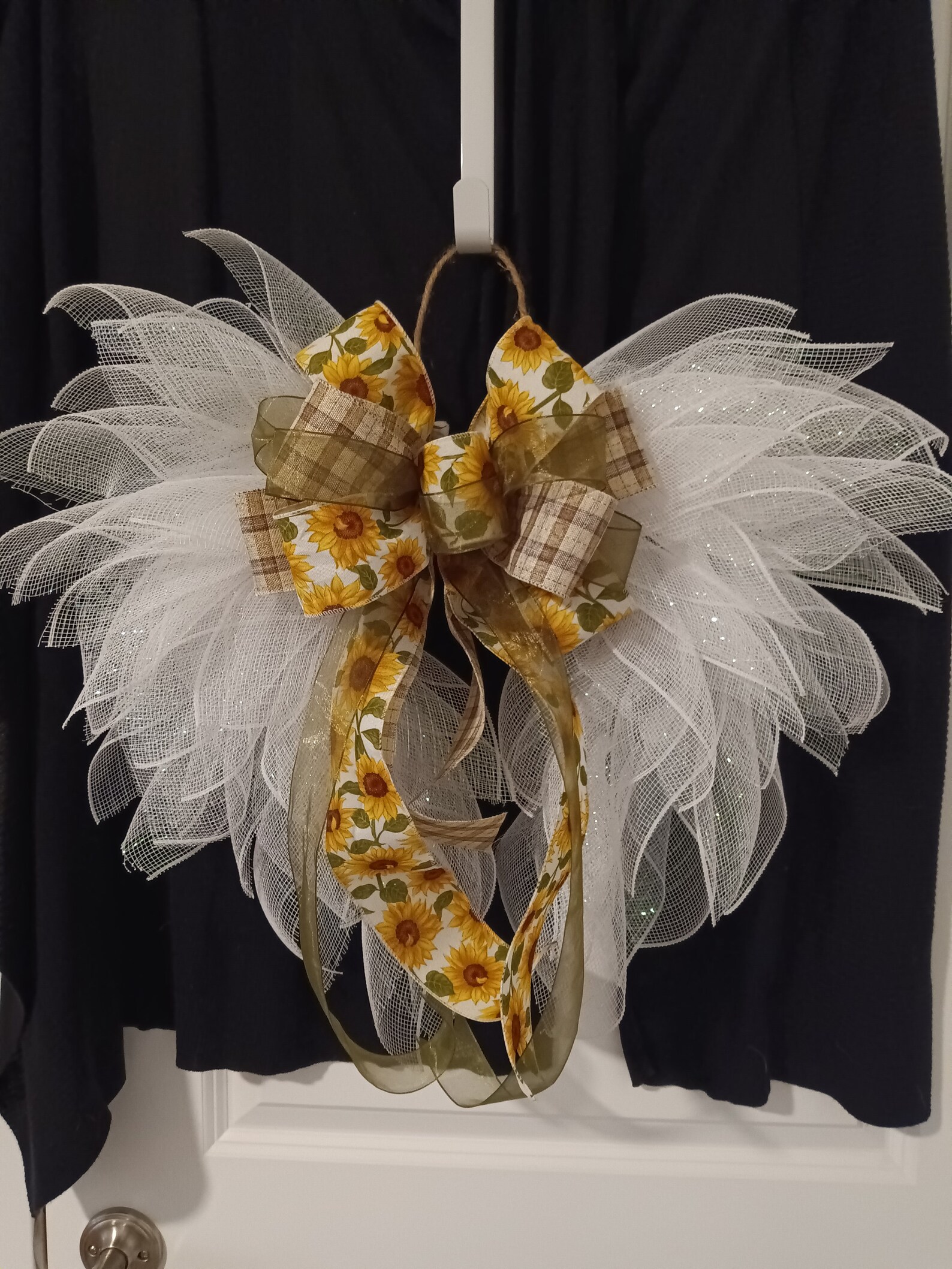 Angel's Wings Wreath , Memorial, Baby Shower, Guardian Angel Wings - Etsy