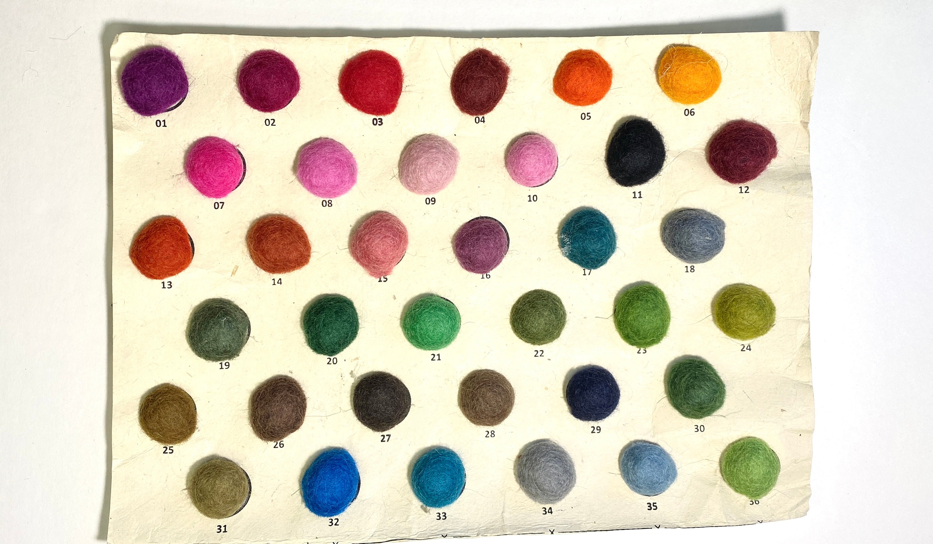 Felted Wool Ball Wool Needle Felt Ball Diffuser Wool Felting Ball Home ...