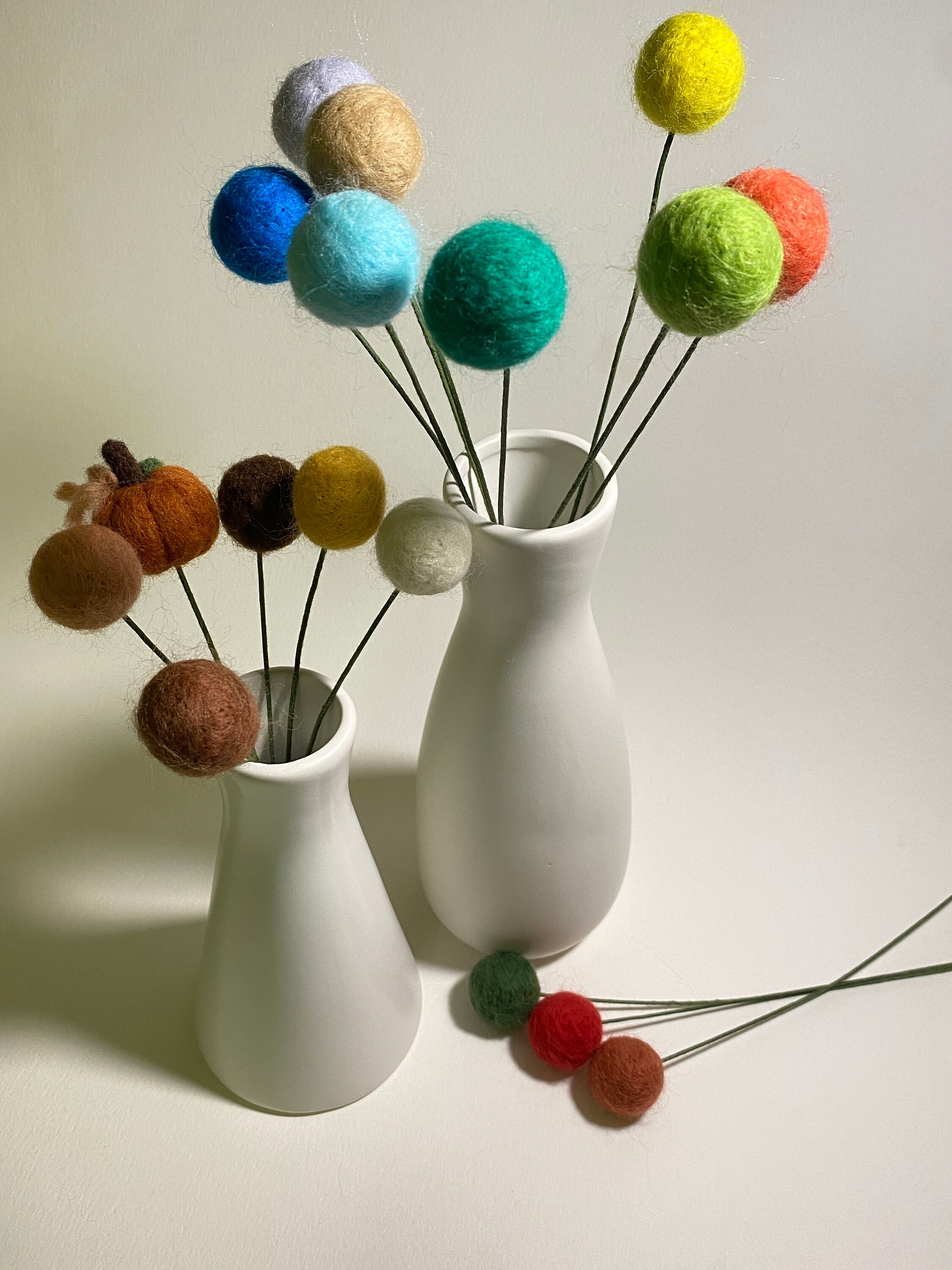 Felted Wool Ball Wool Needle Felt Ball Diffuser Wool Felting Ball Home ...
