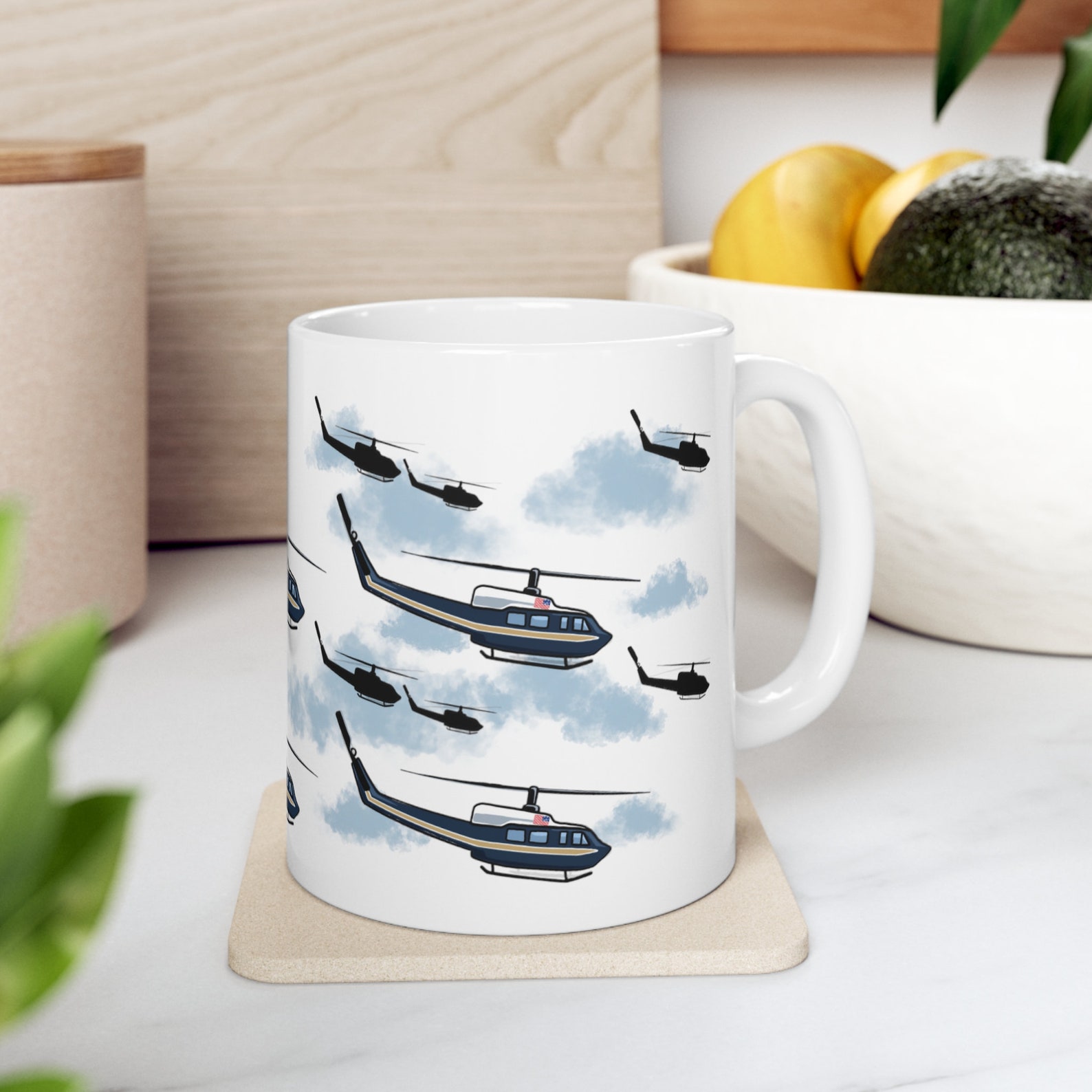 Custom Air Force Huey Mug, Personalized Helicopter Pilot Gift ...