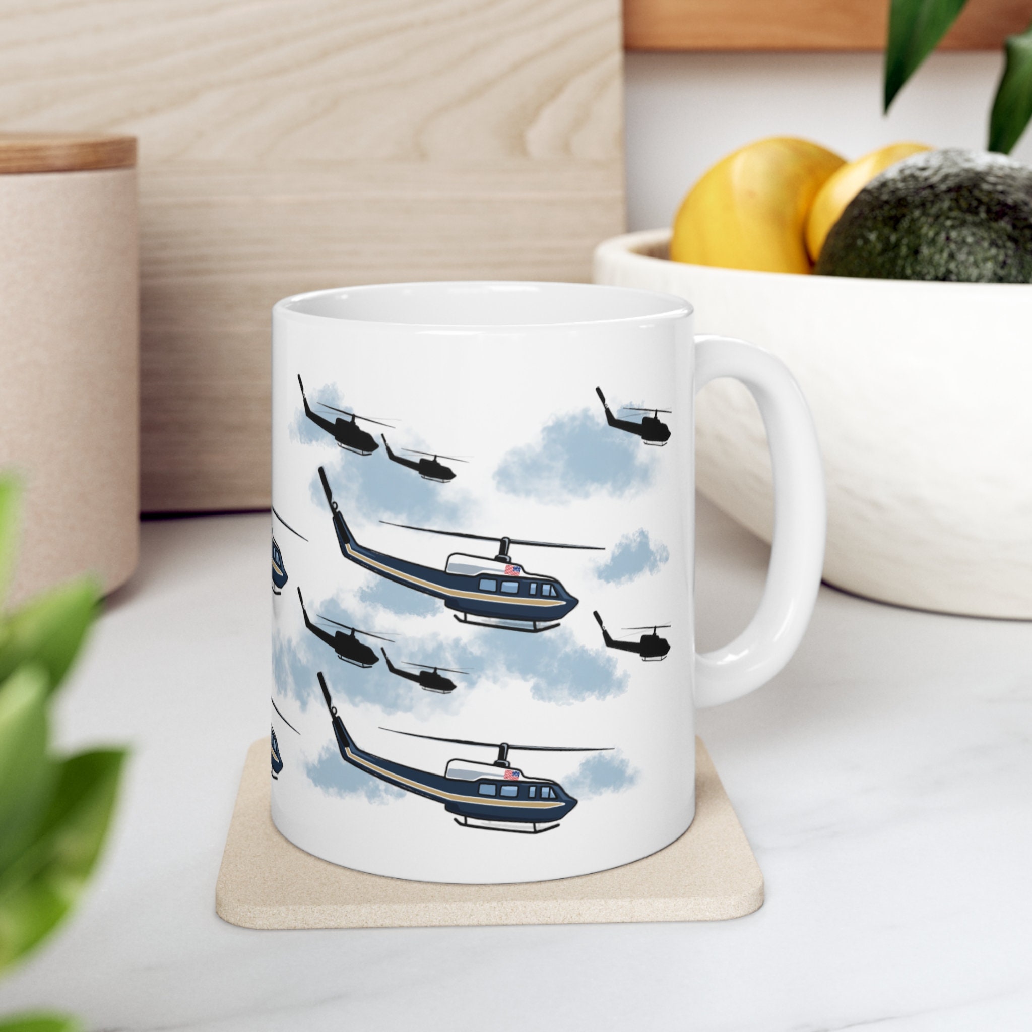 Custom Air Force Huey Mug, Personalized Helicopter Pilot Gift ...