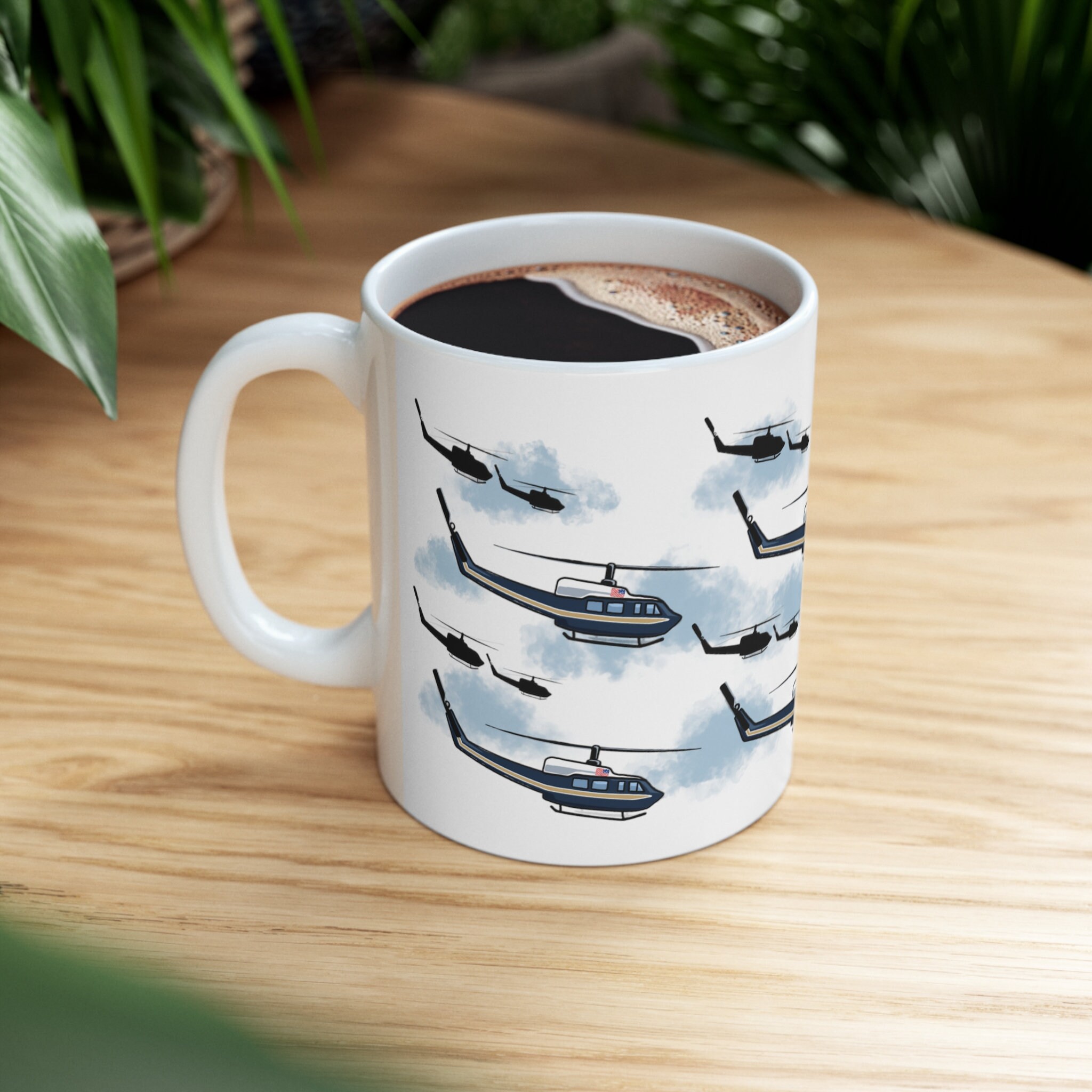 Custom Air Force Huey Mug, Personalized Helicopter Pilot Gift ...