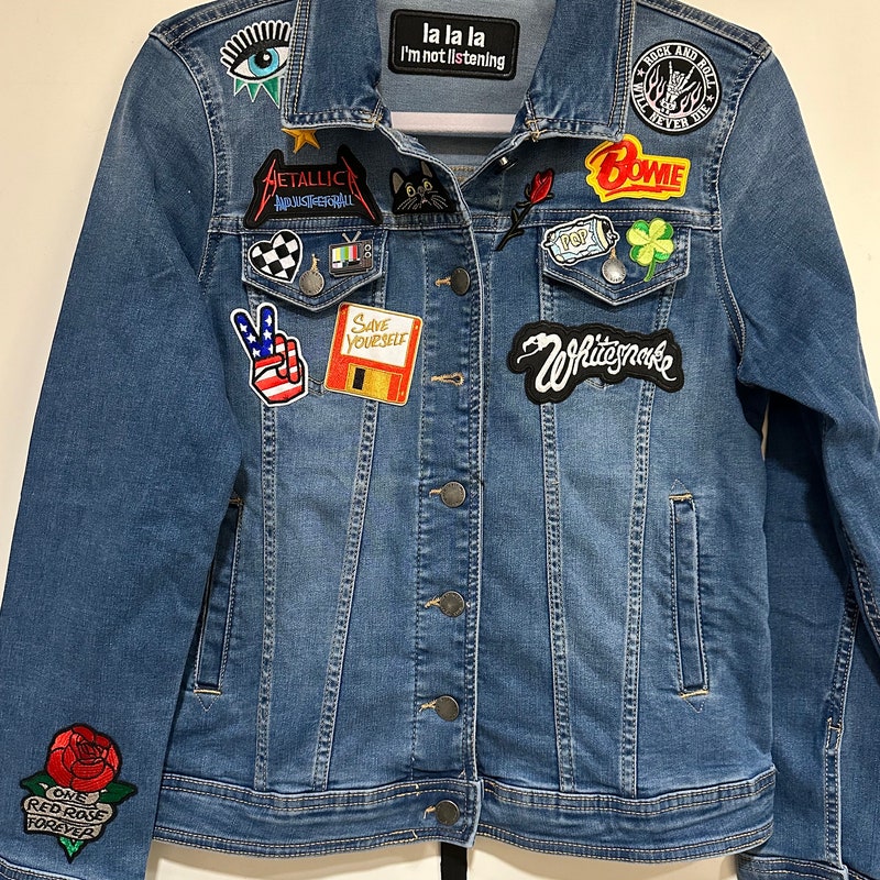 Band Patches for Jackets - Etsy