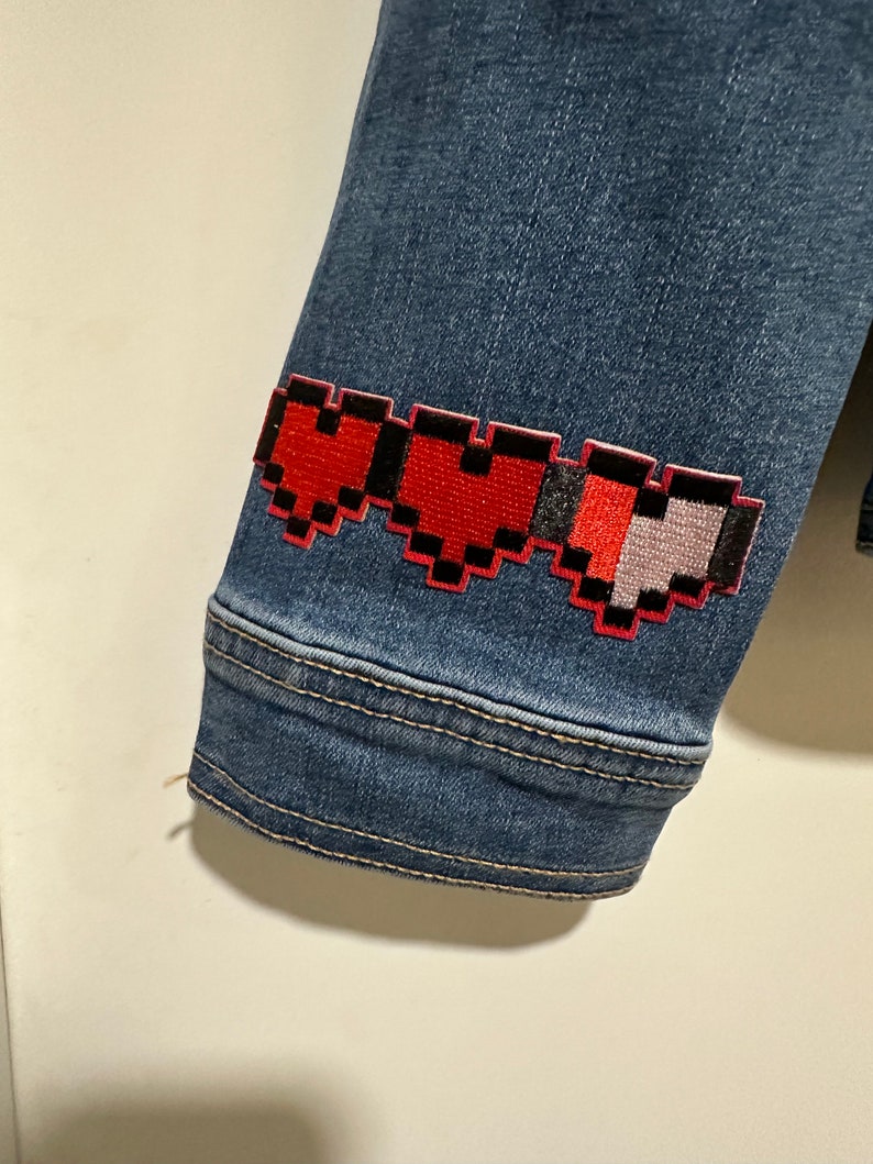 Rock Band Patch Jean Jacket Handmade & Curated One-of-a-kind. Wear Art ...