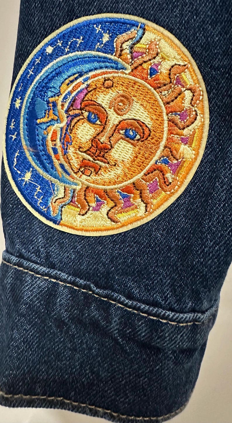 Rock Band Patch Jean Jacket - Handmade & Curated One-of-a-kind. Wear ...