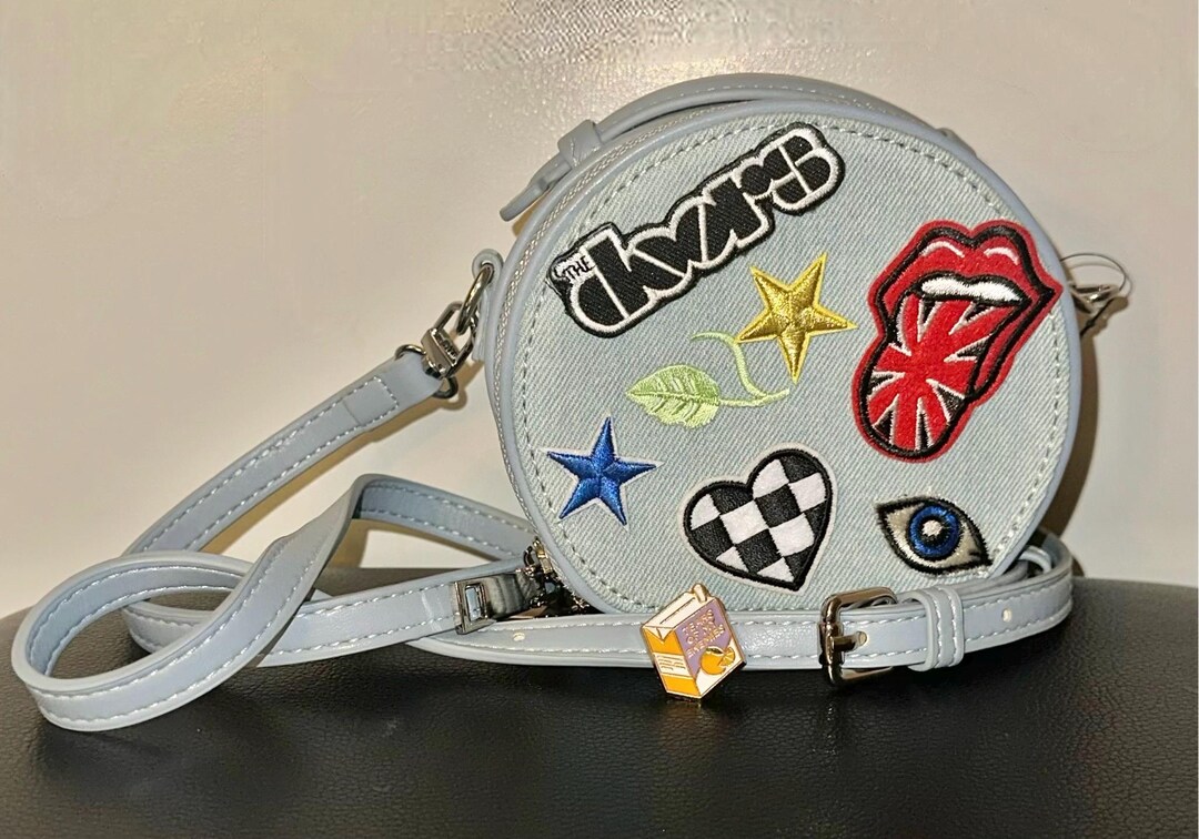 Rock Band Patch Crossbody and Belt Bag - Handmade & Curated One-of-a ...