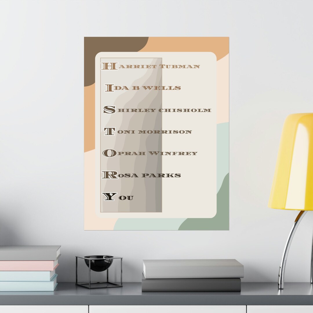 Poster Black History Month Classroom, School, Workplace Black Pride ...