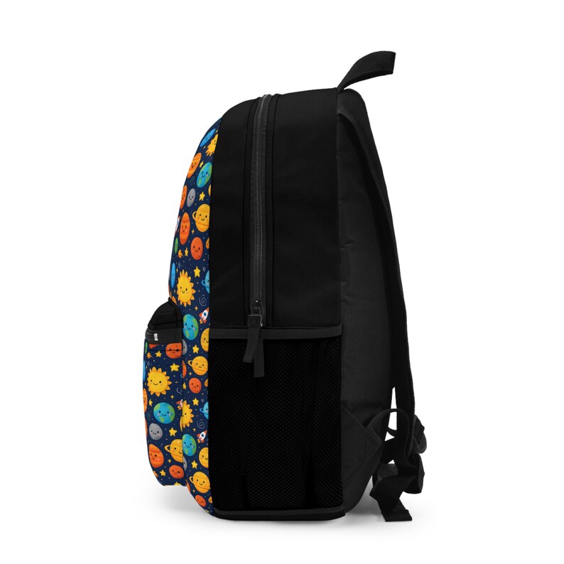 Personalized Solar System Backpack, Planets & Rockets, Kids School Bag ...