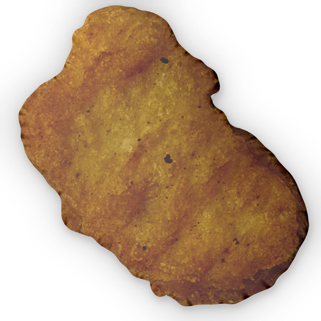 Chicken Nugget Pillow, Fast Food Funny Pillow, Ugly Shaped Pillows ...