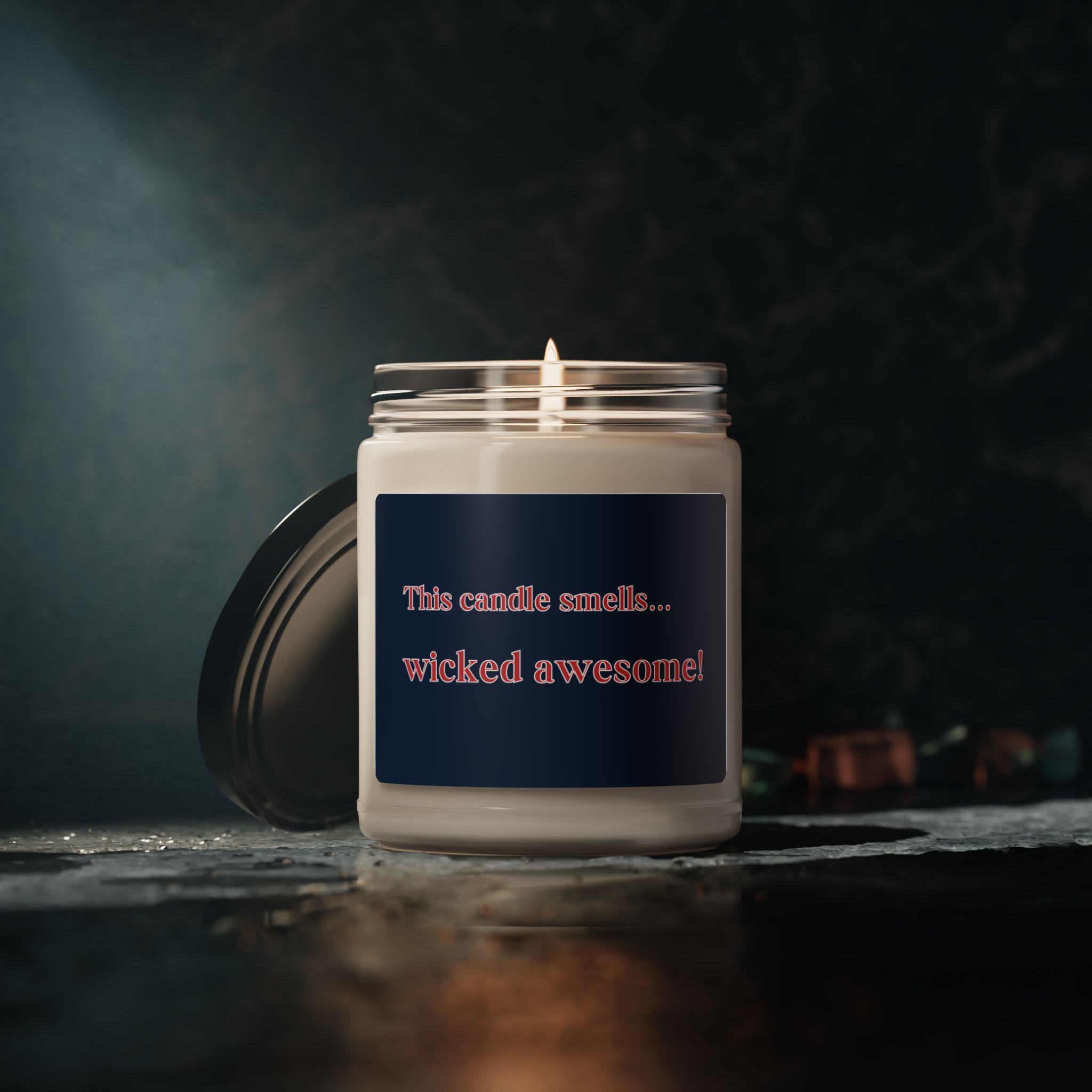Wicked Scented Soy Jar Candle, Boston Red Sox Fan Scented Wax Home ...