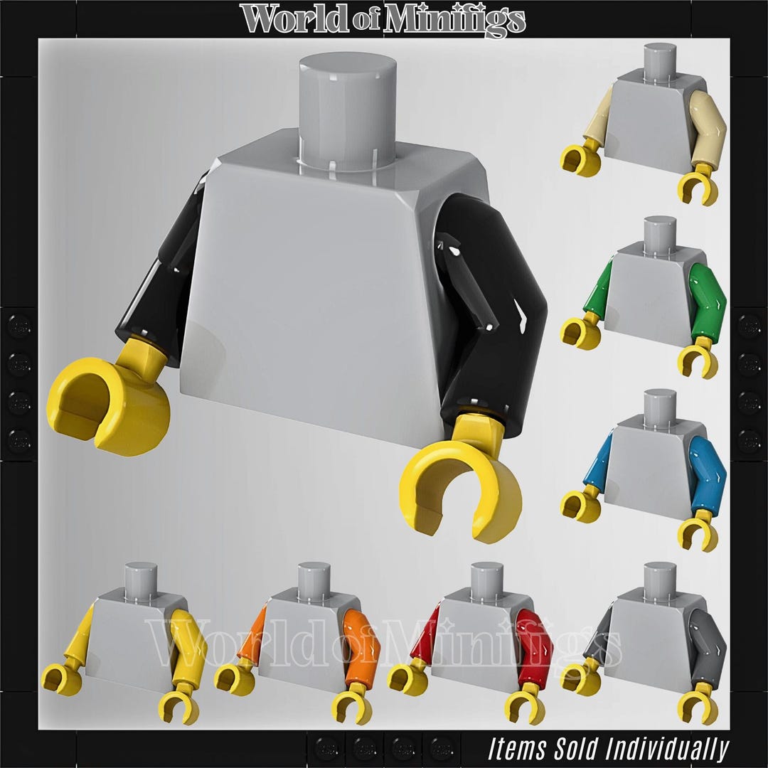 LEGO Minifigure Torsos Part 76382 "new" - All Colors Available ...