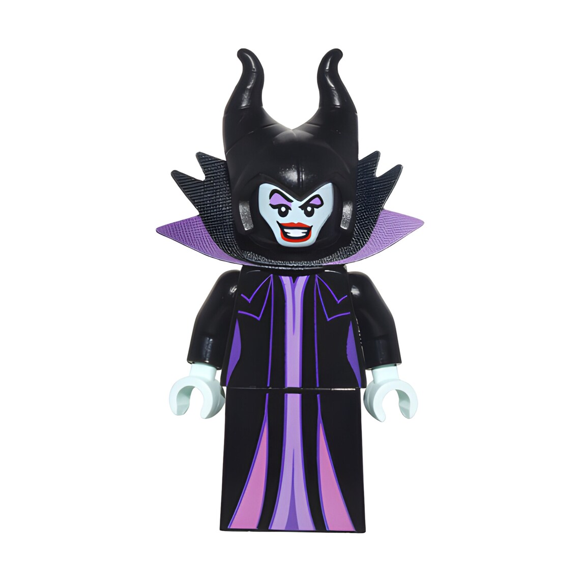 DISNEY Villain LEGO Minifigure Collection Maleficient, Black and Medium ...