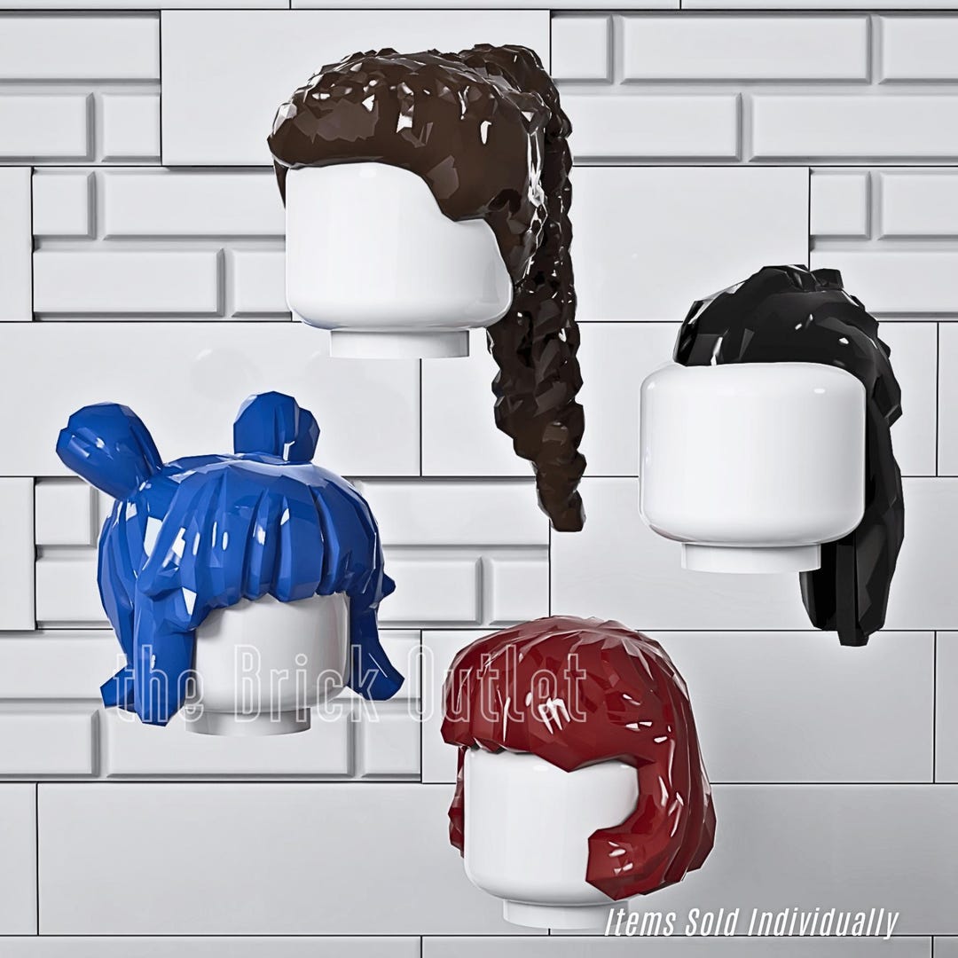 LEGO Minifigure Hair Female Part 69857 "new" - All Colors Available ...