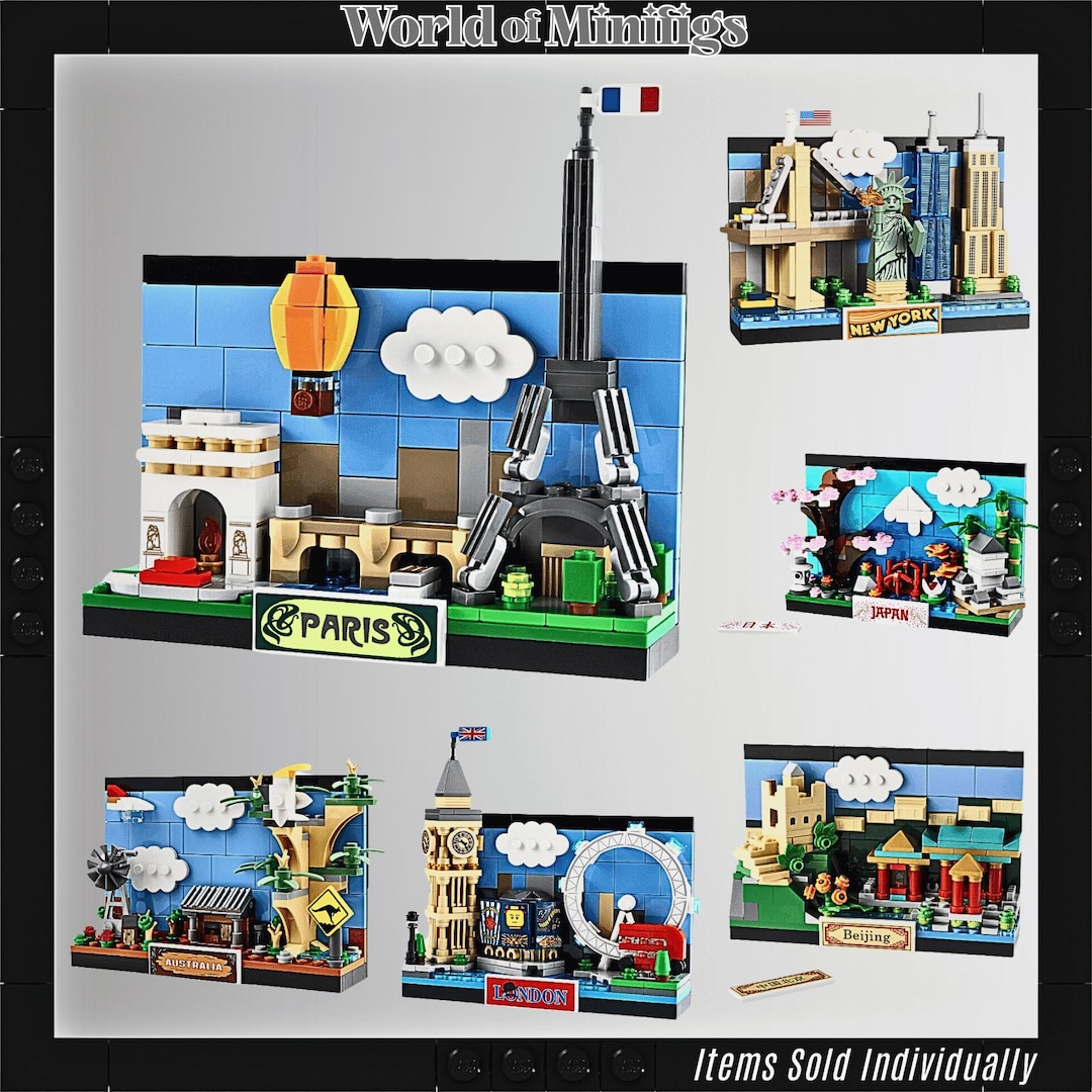 LEGO Postcards "new" - Etsy