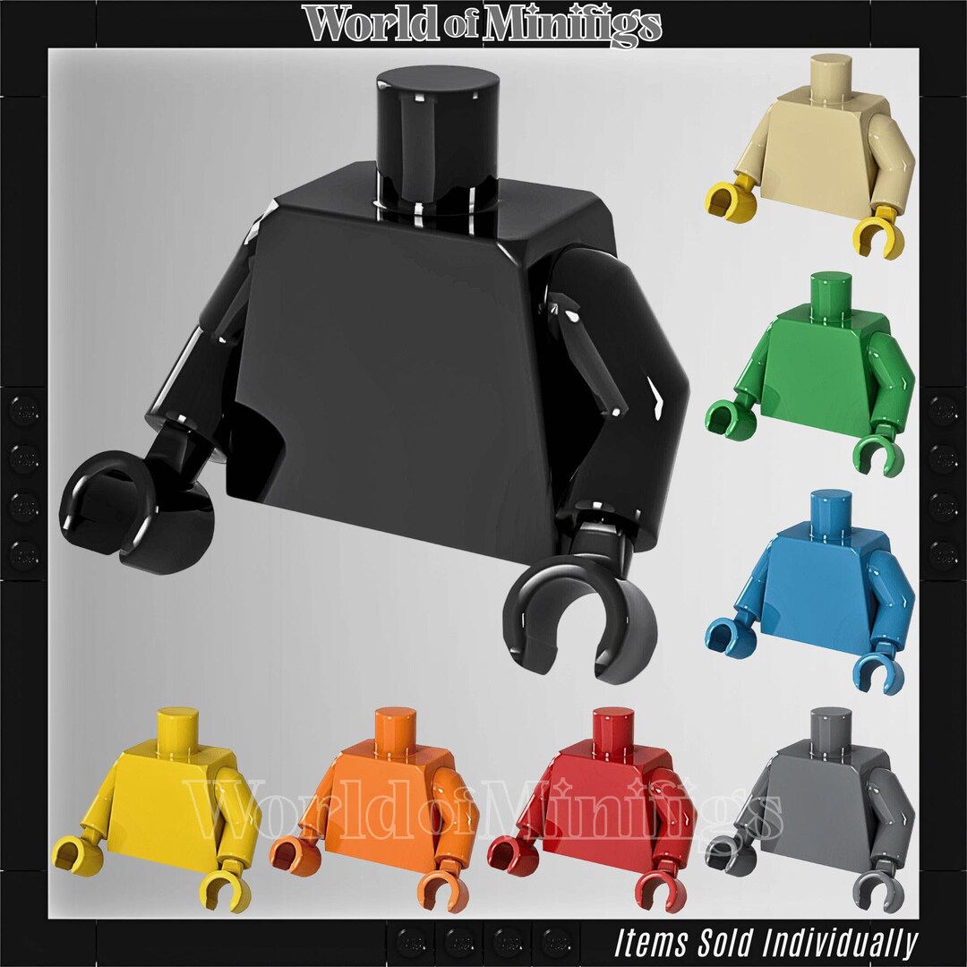 LEGO Minifigure Torsos Part 76382 "new" - All Styles & Colors Available ...