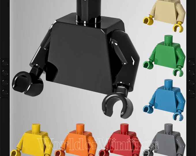 LEGO Minifigure Torsos Part 76382 "new" - All Styles & Colors Available ...