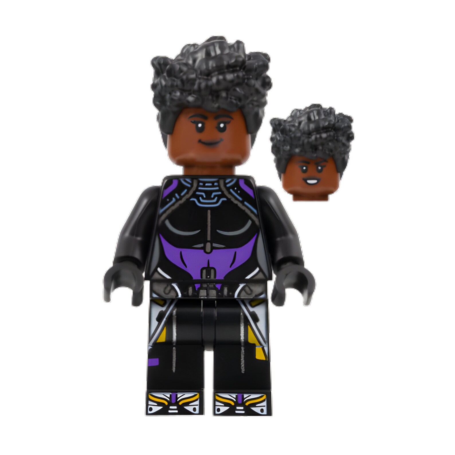 Marvel's Black Panther LEGO Minifigure Collection T'challa, Shuri ...