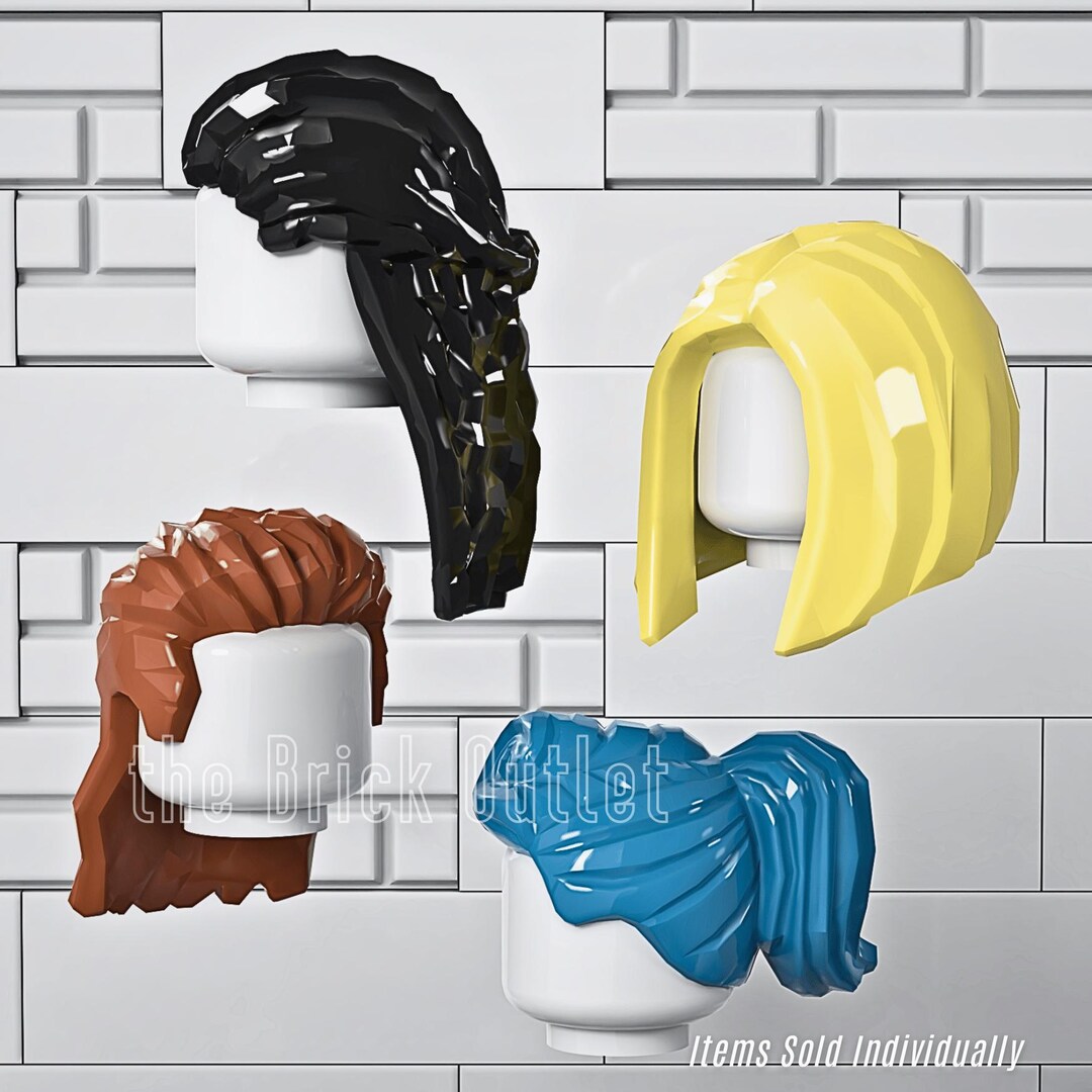 LEGO Minifigure Hair Female Part 15503 "new" - All Colors Available ...