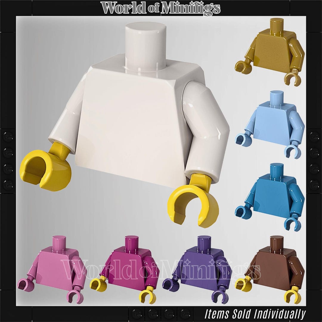LEGO Minifigure Torsos Part 76382 "new" - All Colors Available ...