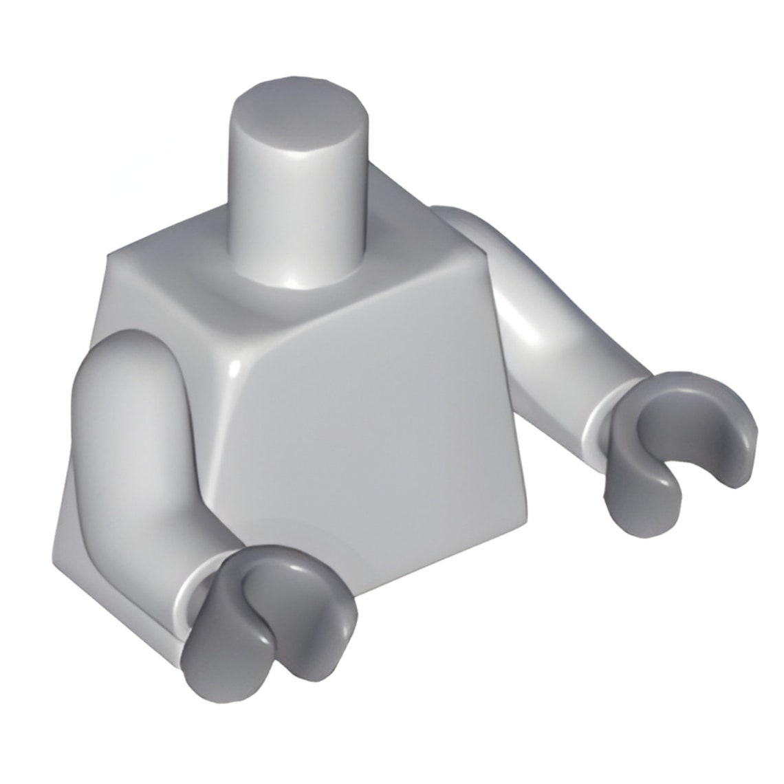 LEGO Minifigure Torso Assembly Collection Plain Two-color - Etsy