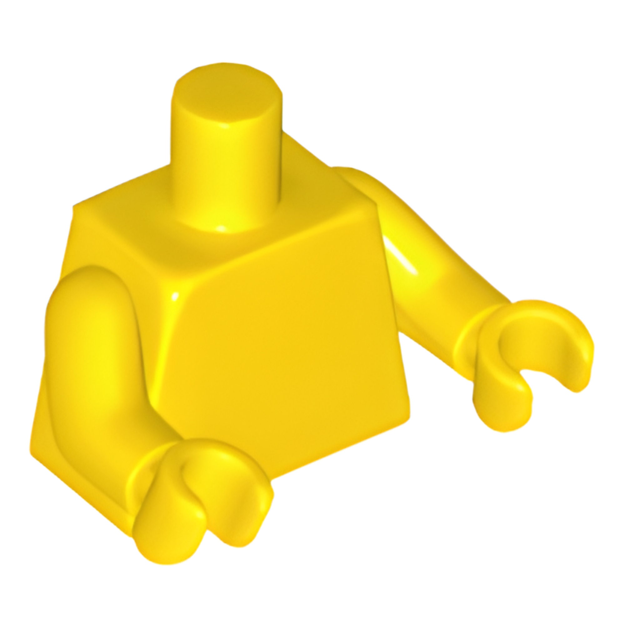 LEGO Minifigure Torso Assembly Collection Plain Two-color - Etsy