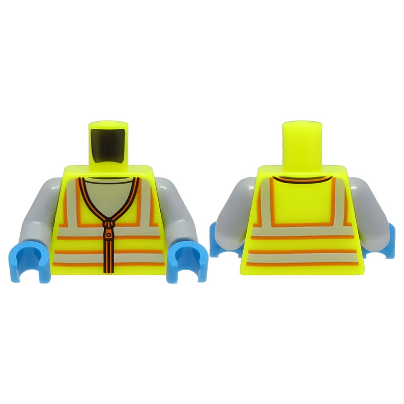 LEGO Minifigure Decorated Torso Assembly More Colors & Design - Etsy