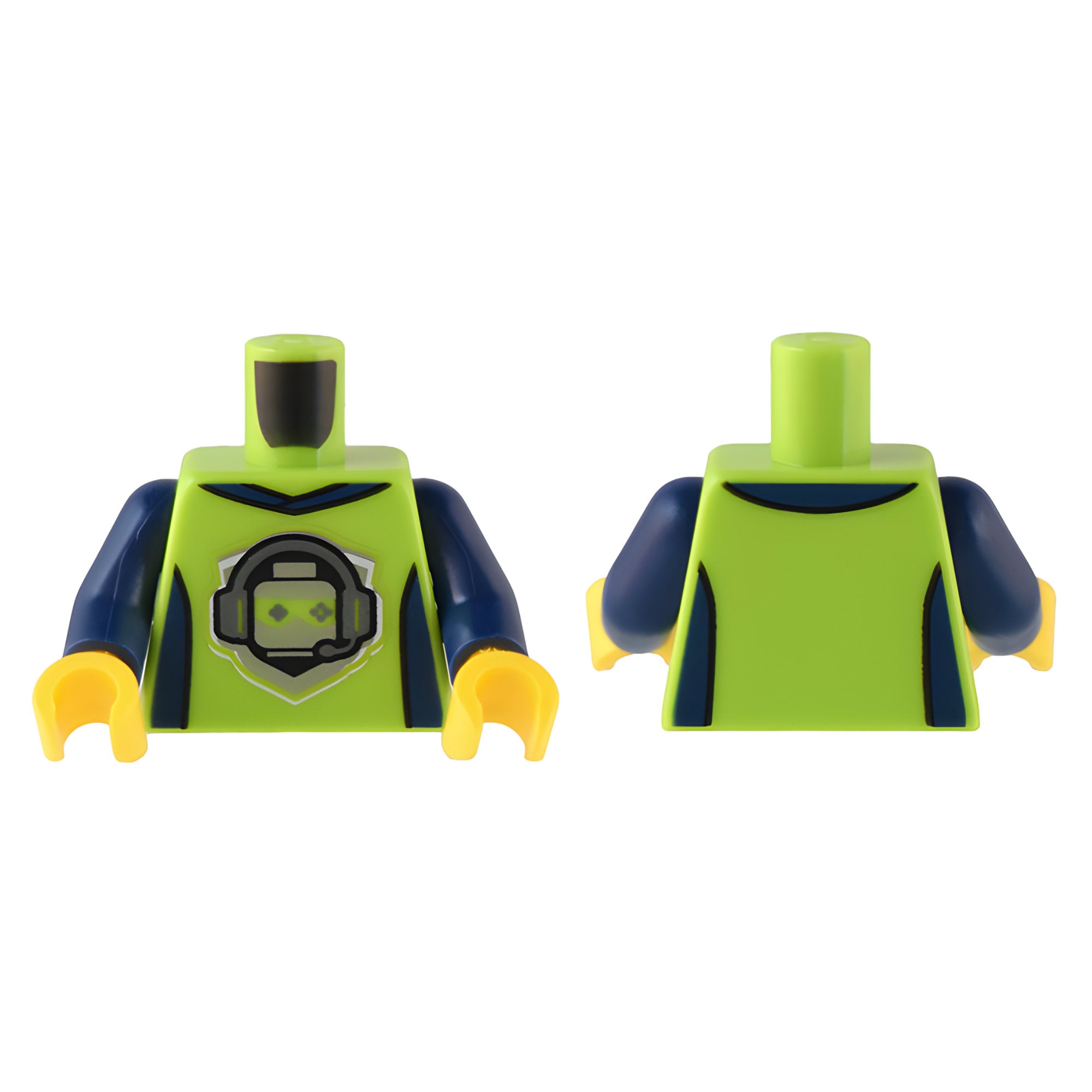LEGO Minifigure Decorated Torso Assembly More Colors & Design - Etsy