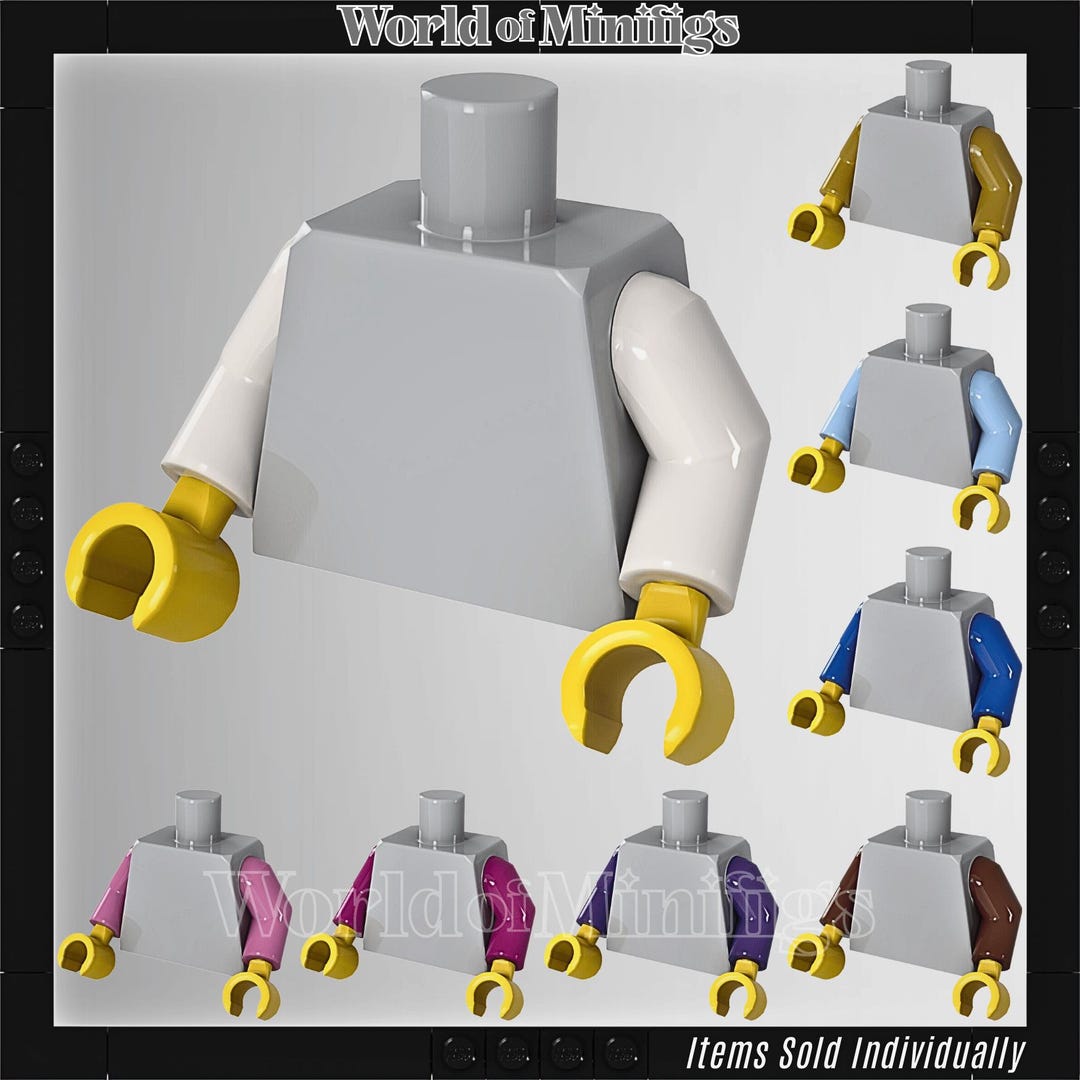 LEGO Minifigure Torsos Part 76382 "new" - All Colors Available ...