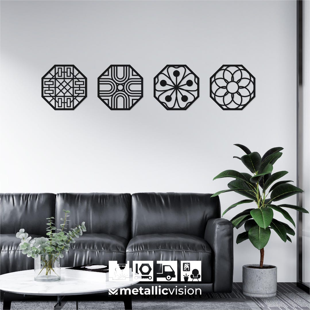 Korean Pattern Metal Wall Decor, Traditional Korean Symbols, Asian Wall ...