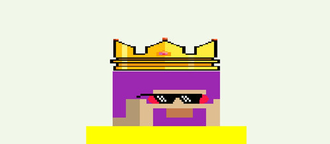 Poster Orginal NFT Minecraft Wall Art Nursery Decor - Etsy