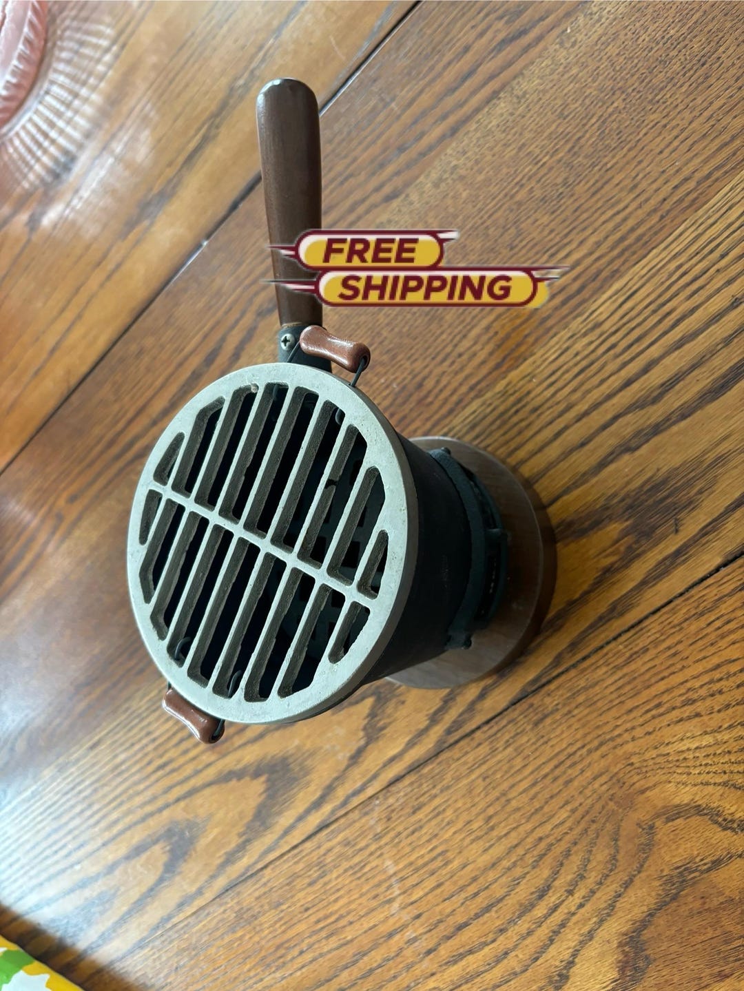 Vintage Cast Iron Mini Hibachi Grill, Tabletop, Unused Cast Iron ...