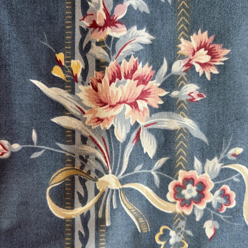 Floral Chintz Fabric - Etsy