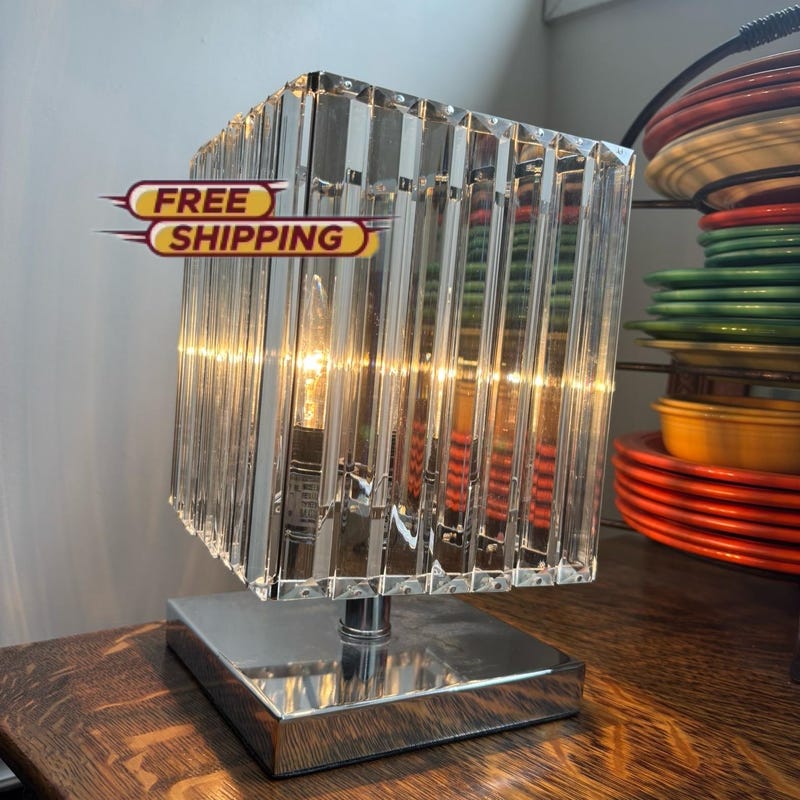Prism Lamp - Etsy