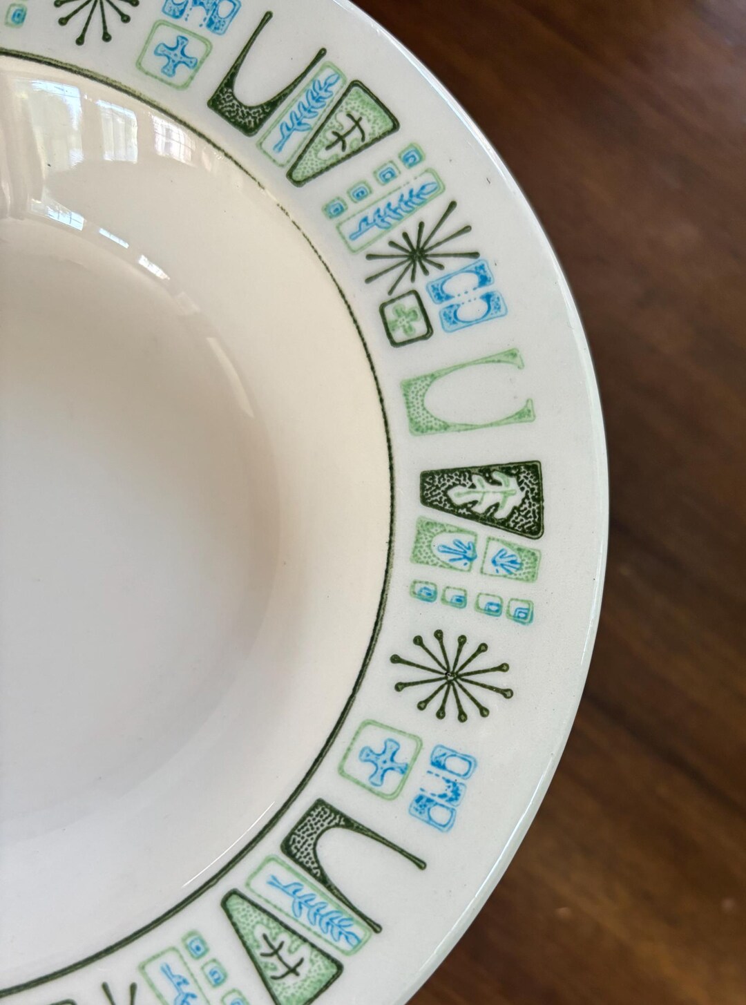 4 MCM Atomic Starburst Bowl - 1960s Cathay Pattern - Etsy