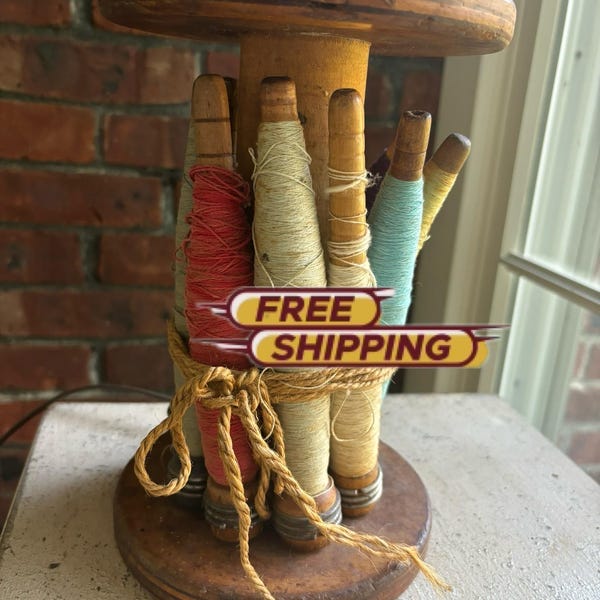 Vintage Thread Spool - Etsy