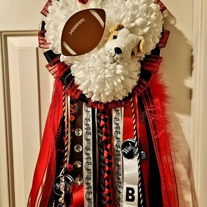 Homecoming Mums Large Heart / Large Paw Print - Etsy