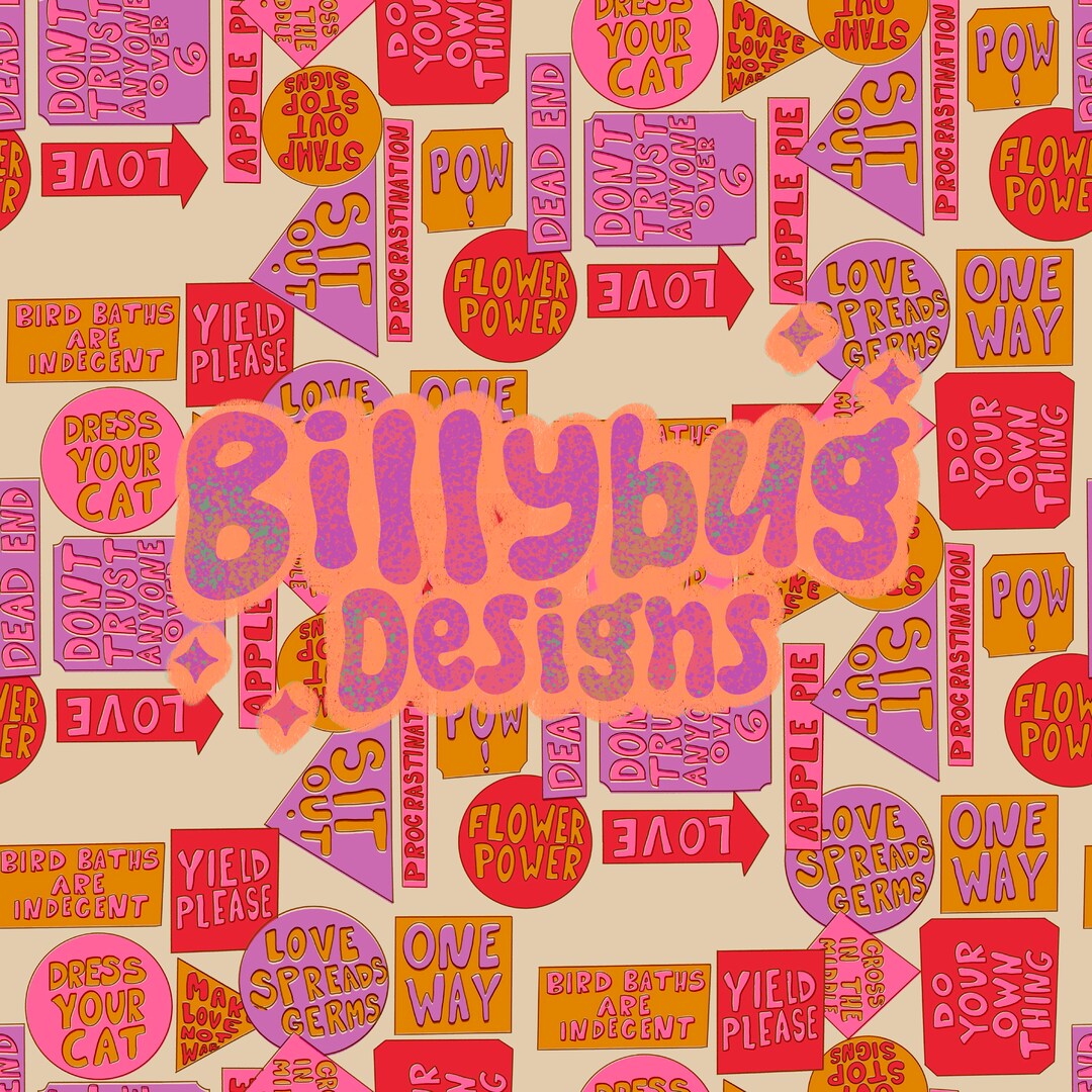 Retro 60s Hippie Seamless Pattern - Vintage Patches Repeating File for ...